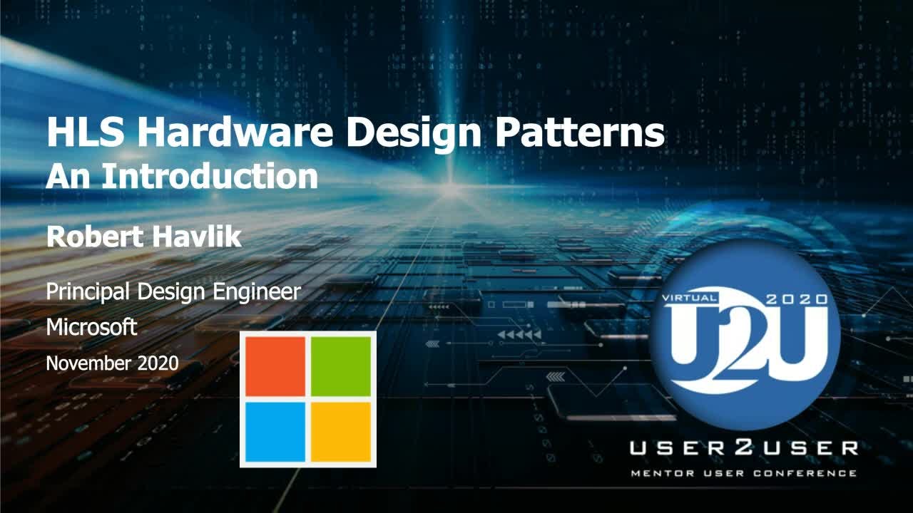 Microsoft - HLS Hardware Design Patterns | Siemens Software Microsoft - HLS Hardware Design Patterns | Siemens Software