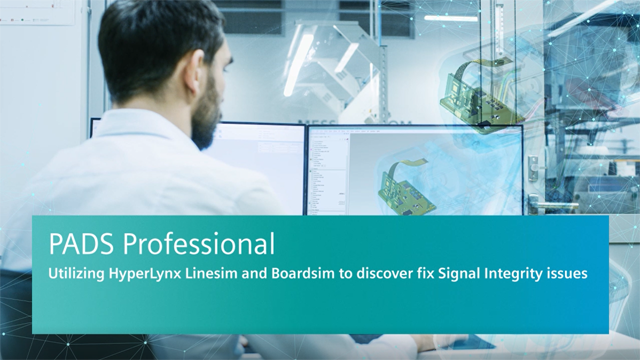 Fix signal integrity issues with HyperLynx LineSim | Siemens Software