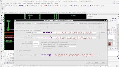 How-to run in-design Calibre DRC in Fusion Compiler
