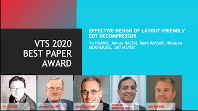 Effective design of layout-friendly EDT decompressor