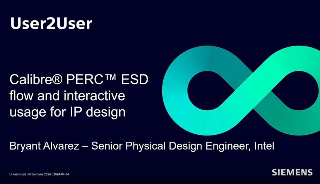 Calibre Perc Esd Flow And Interactive Usage For Ip Design