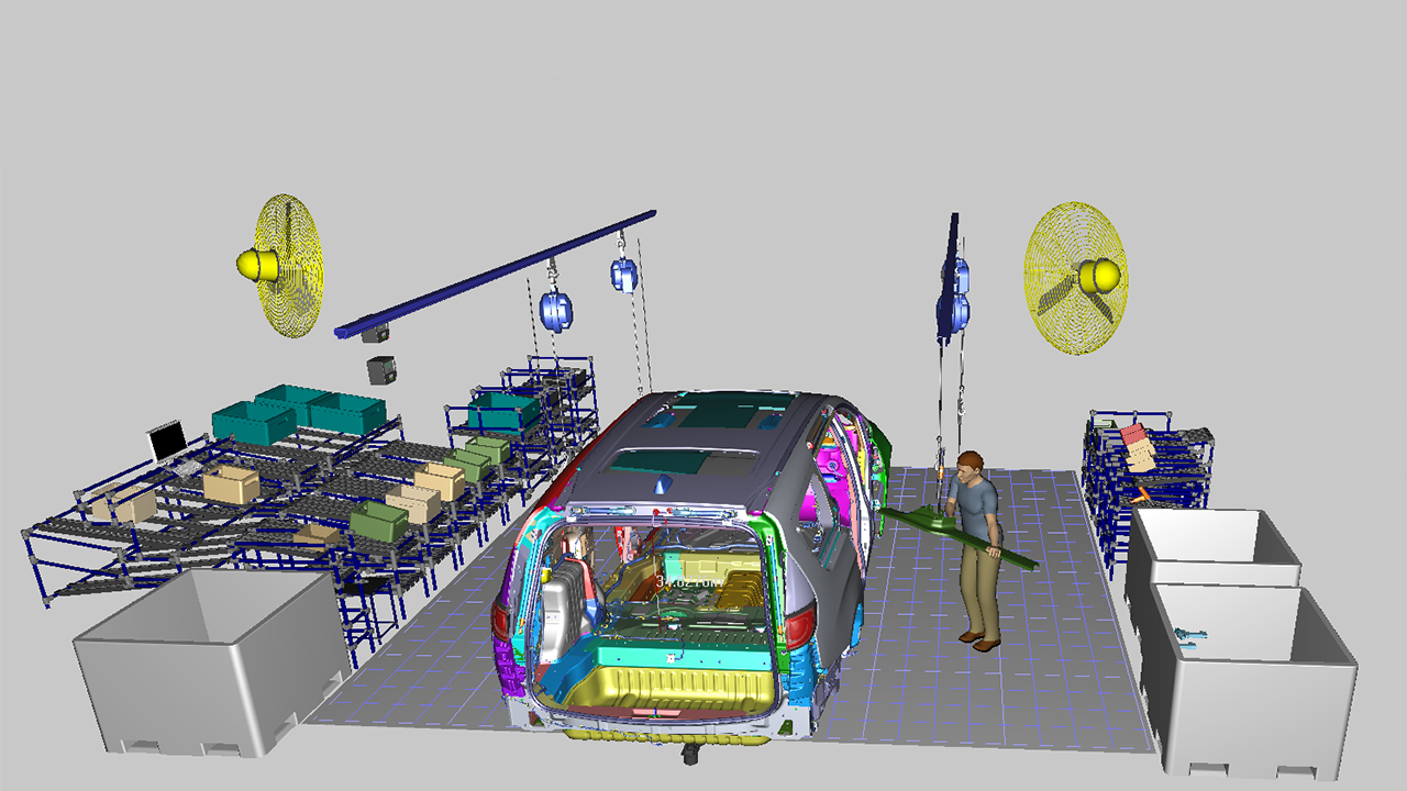 A Complete Production Layout Solution For Manufacturing Engineers