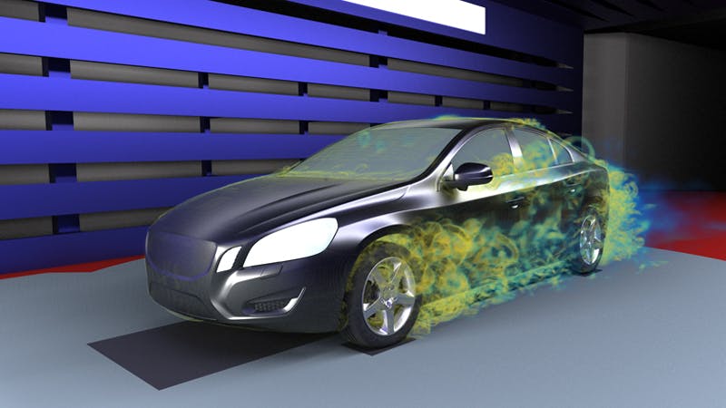 Digital wind tunnel simulation aerodynamics | Siemens Software Digital wind tunnel simulation aerodynamics | Siemens Software