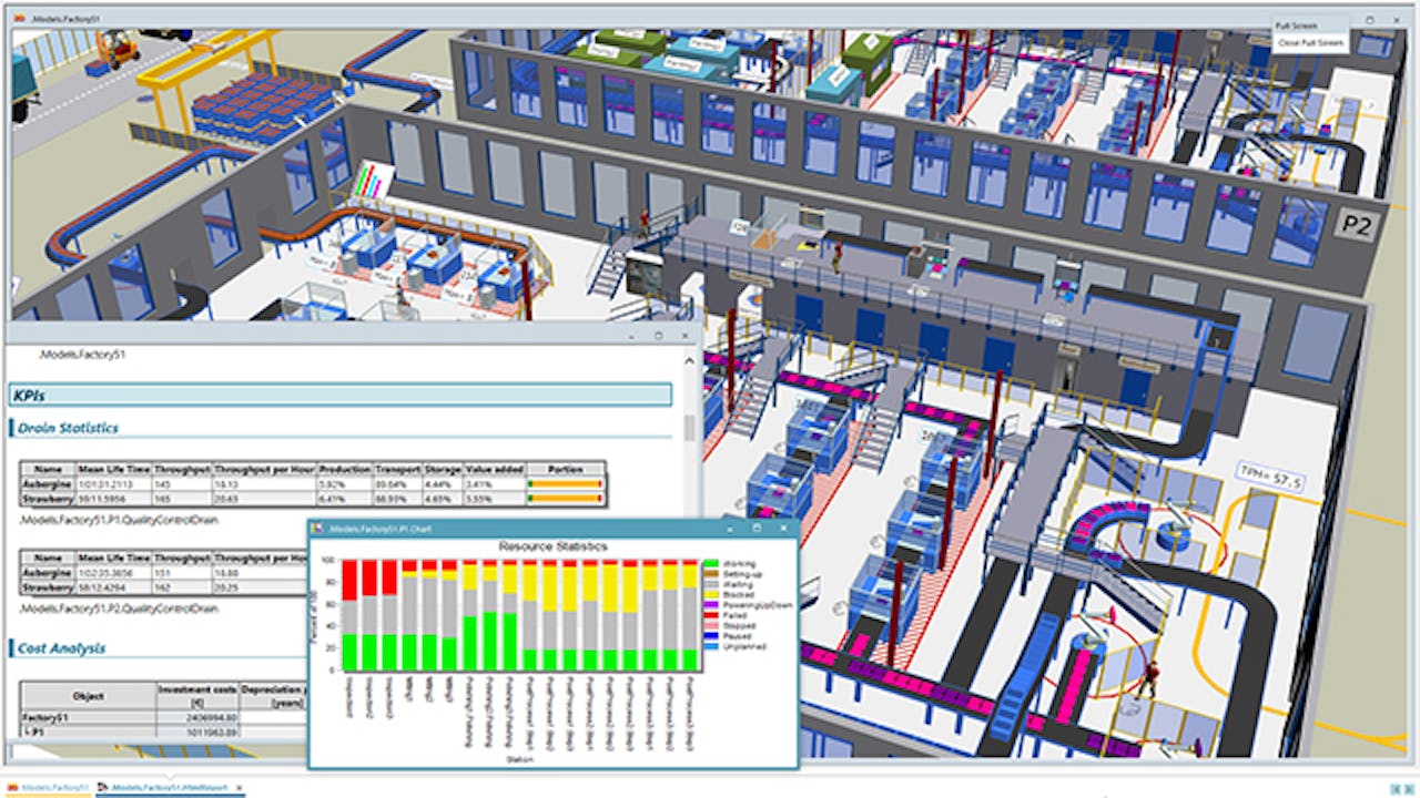Plant Simulation Foundation trial | Siemens Digital Industries Software