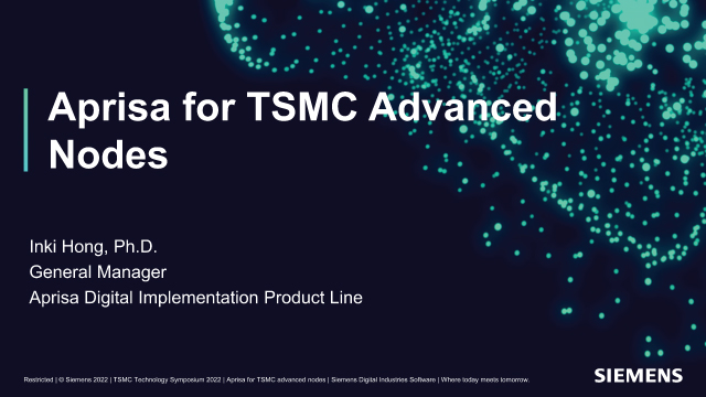 Aprisa resource library | Siemens Software