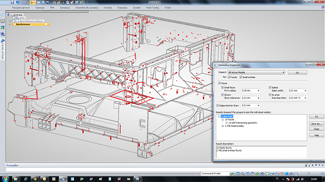 Complex CAD model geometry prepared for analysis 10 times faster using ...