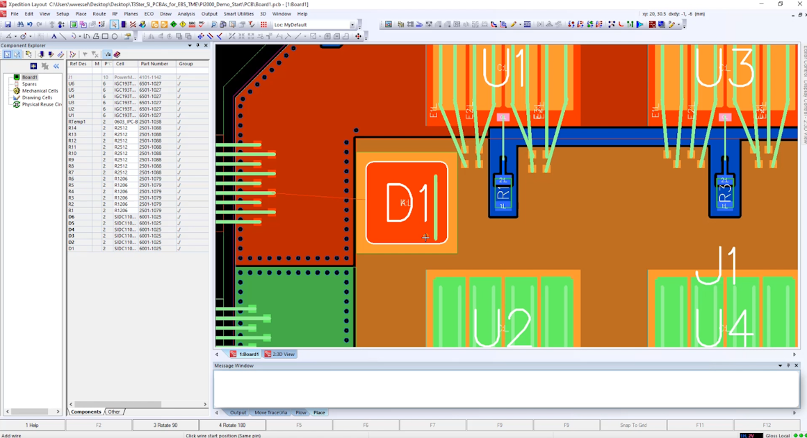 Power module design flow