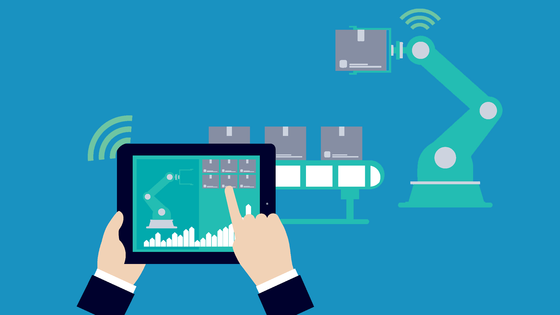 Service-first business model | Infographic