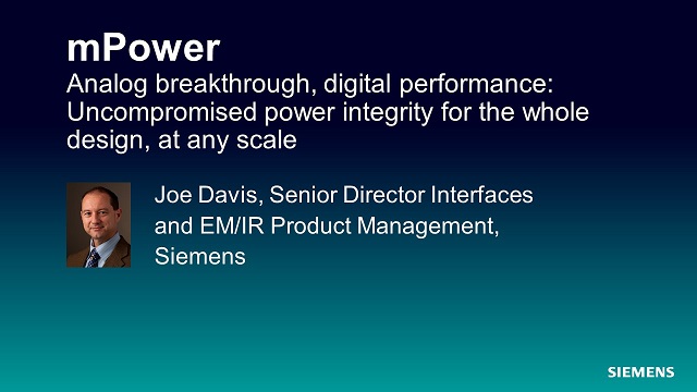 mPower power integrity analysis | Siemens Software