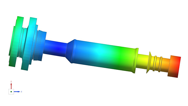 Using advanced rotor dynamic simulations to improve gas power turbine design efficiency
