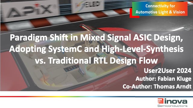 Paradigm Shift In Mixed Signal Asic Design Adopting Systemc And Hls Siemens Software
