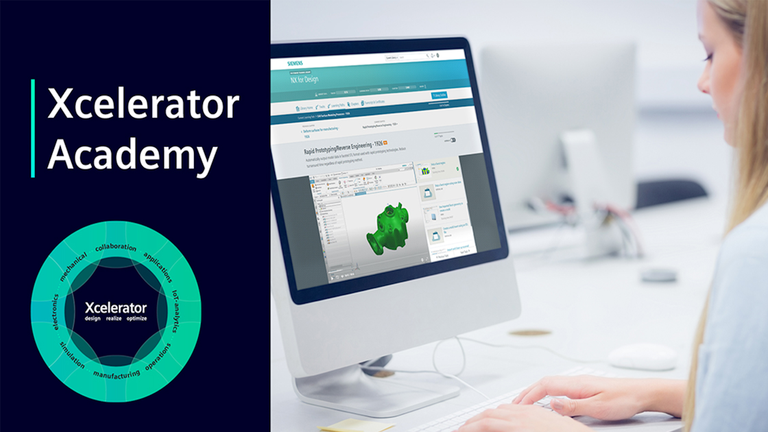 Siemens Xcelerator Academy e-learning site | Siemens