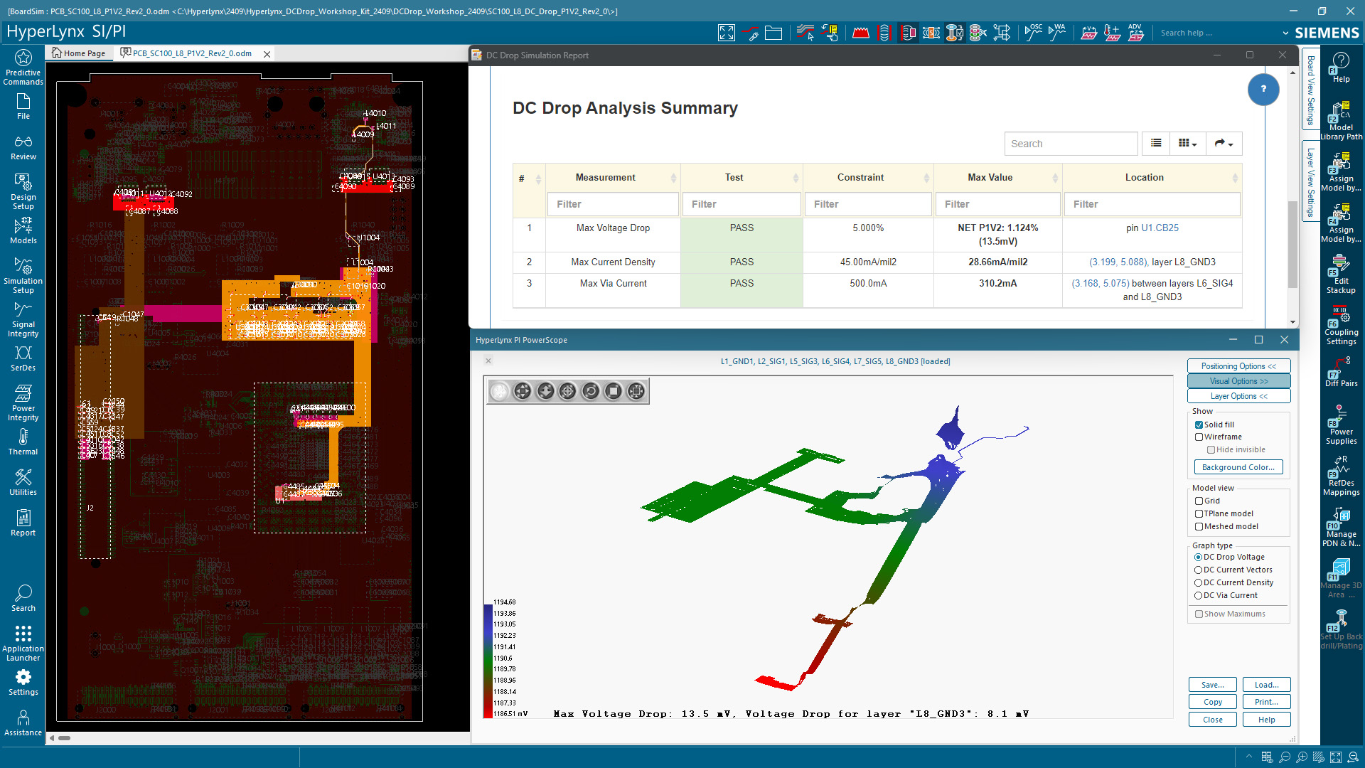HyperLynx power integrity tools for system designers | Siemens Software