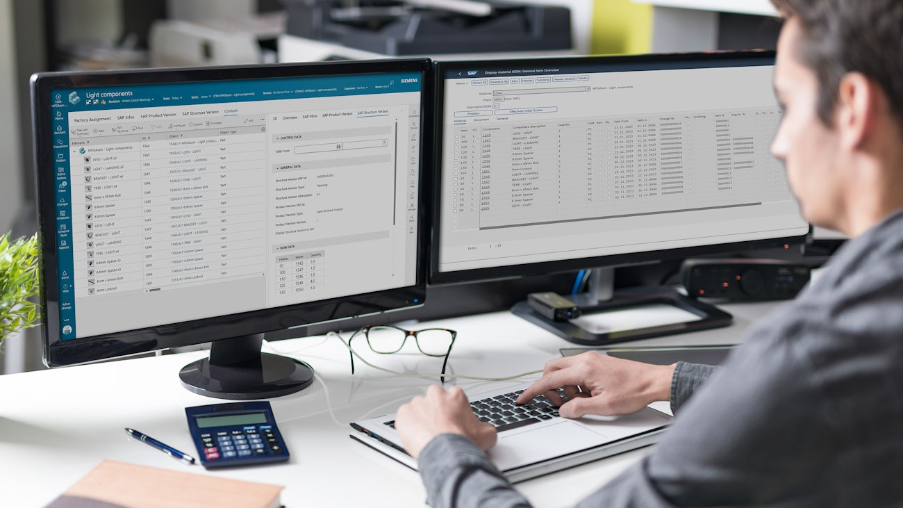 Teamcenter Gateway for SAP Business Suite | Siemens Software
