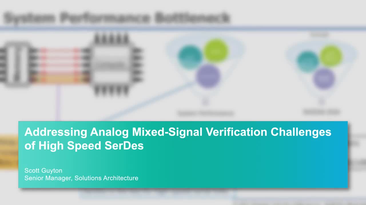 AMS verification methodology for high resolution CMOS image sensor ...
