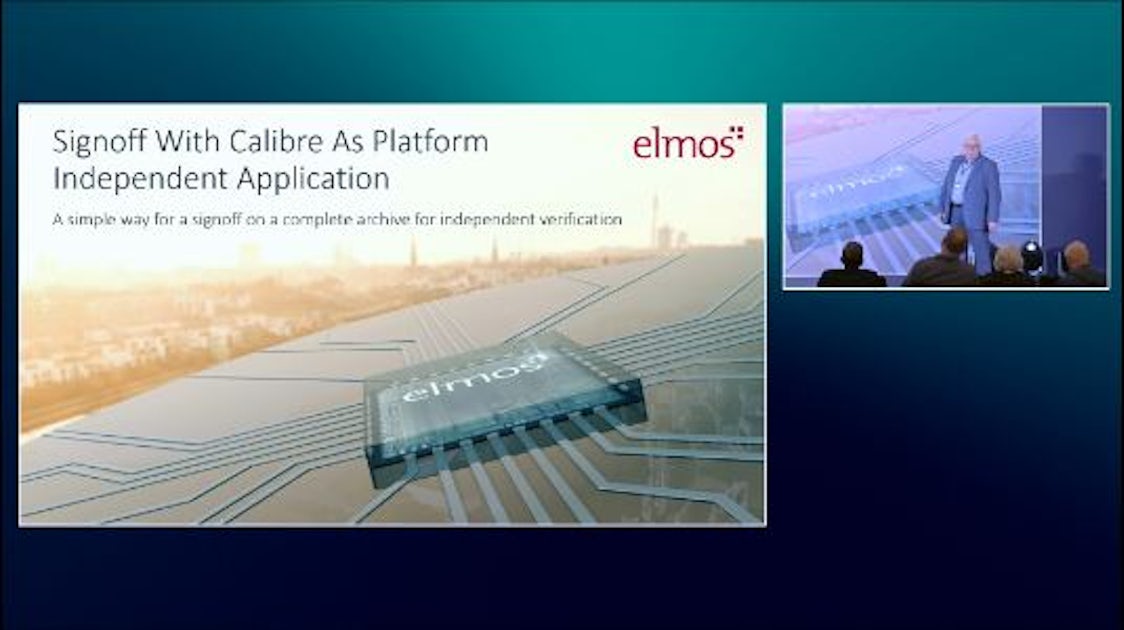 Signoff with Calibre as platform independent application