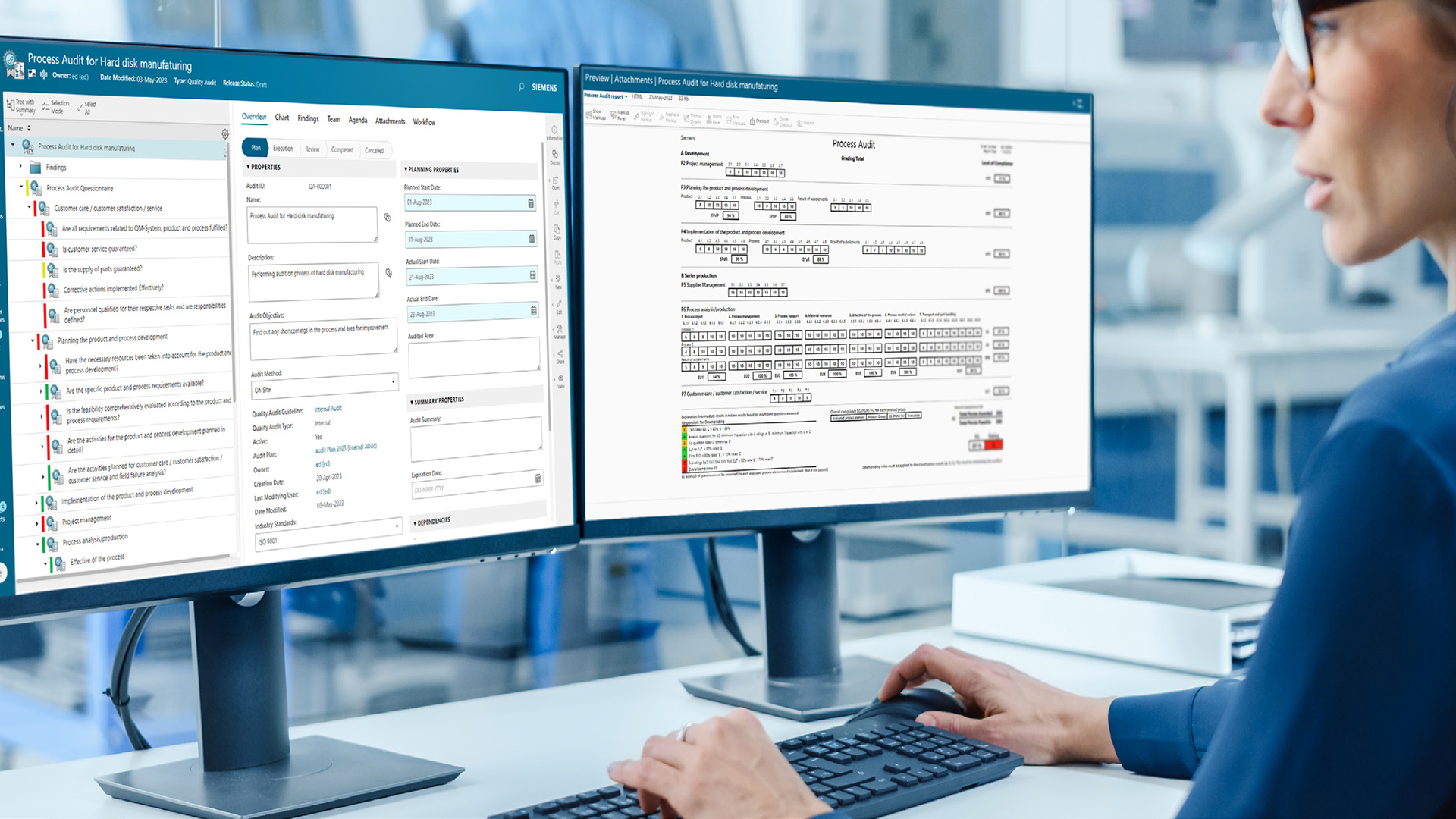 Teamcenter Quality Audit & Assessment