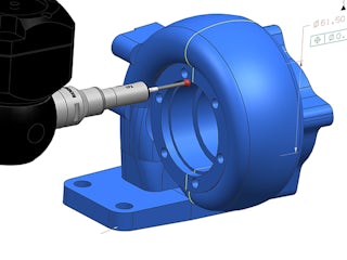 NX CAM On-machine probing | Siemens Software
